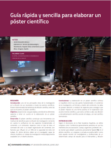 Consejos para la elaboración de un póster - Dermatología